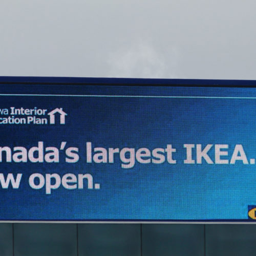 LED Sign Case Study: IKEA of Ottawa, ON - Electro-Matic Visual