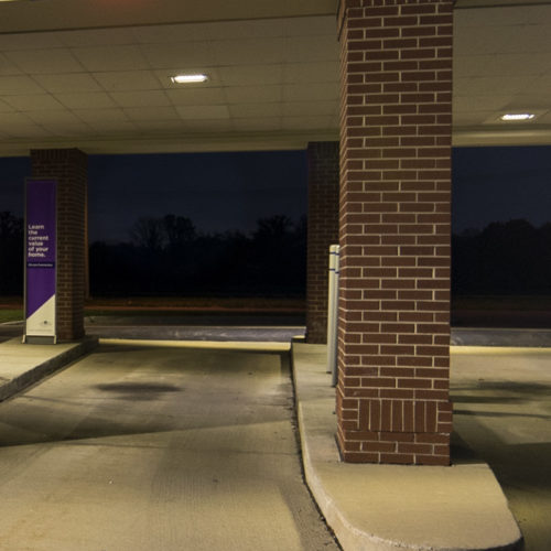 LED Canopy Lights - Turnkey LED Lighting - EM Visual