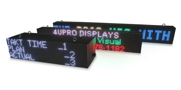 Industrial LED Displays and Andon Board Systems - Electro-Matic Visual