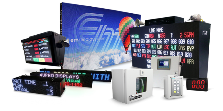 Standalone Andon Systems - Electro-Matic Visual